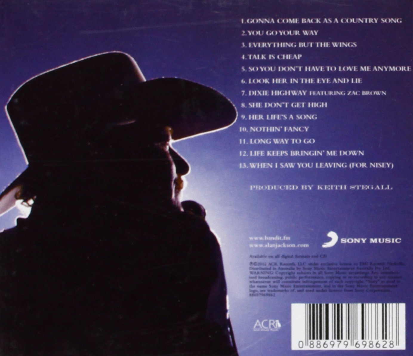 Alan Jackson Thirty Miles West (CD) 886979698628 | eBay