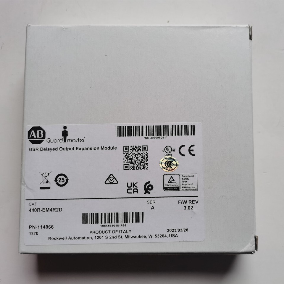 Allen-Bradley 440R-EM4R2D Guardmaster GSR EMD Delayed Output Expansion ...