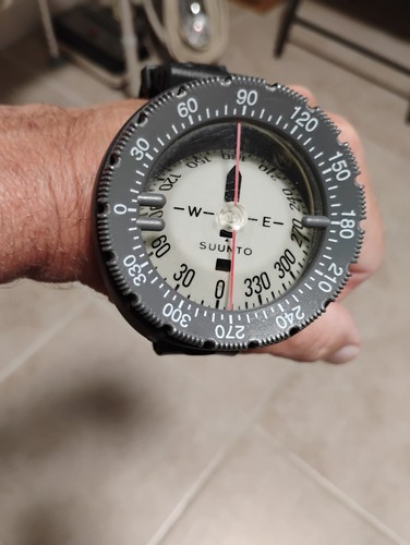 Suunto Sk-8 Diving Compass with Wrist Strap - Lightly Used - Free ...