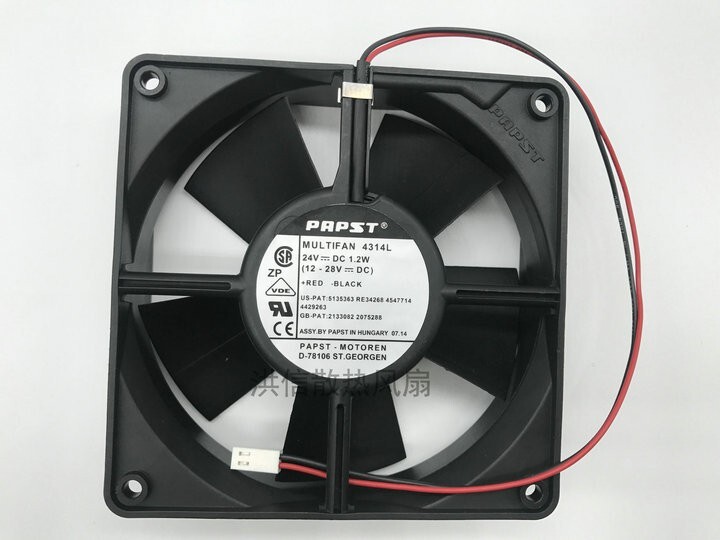 1 PCS equipment Cooling Fan MULTIFAN 4314 L DC24V 1.2W 120*32MM ...