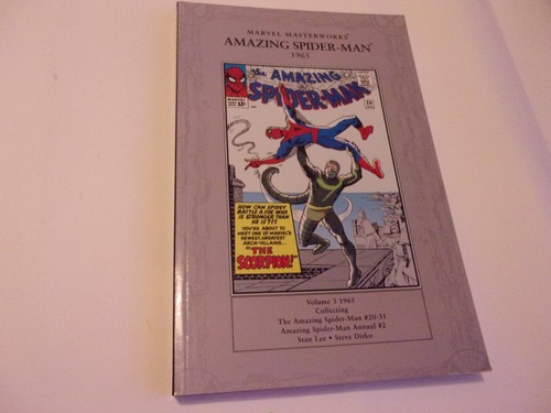 Marvel Masterworks The Amazing Spider-man 1965 Vol 3 Paperback | eBay UK