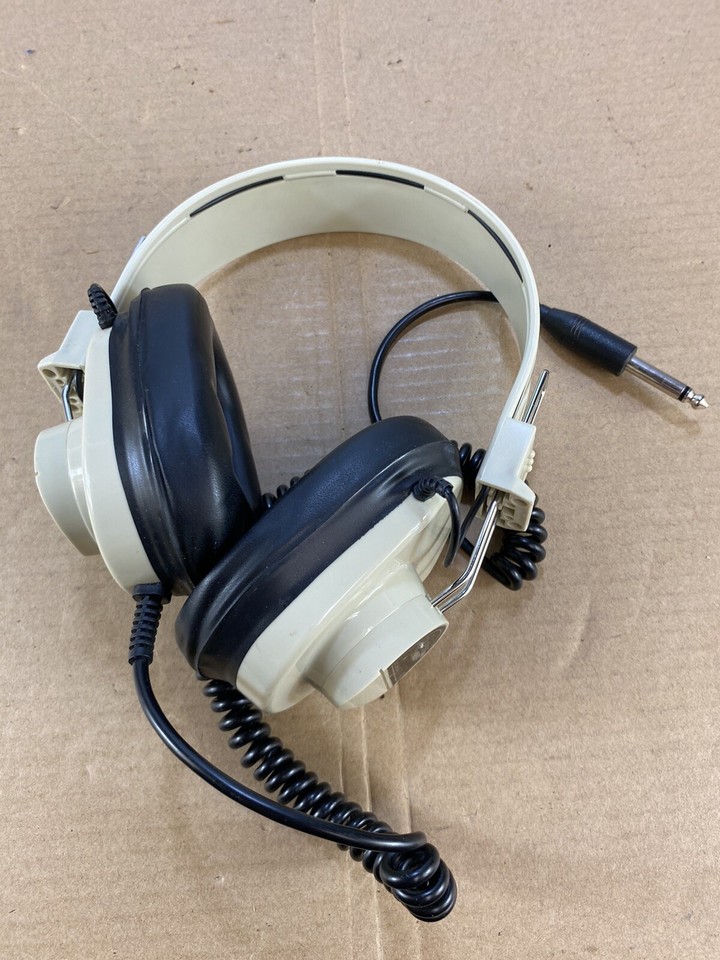 Vintage 70s 80s Califone Over The Ear Stereo Guitar Headphones Boombox ...