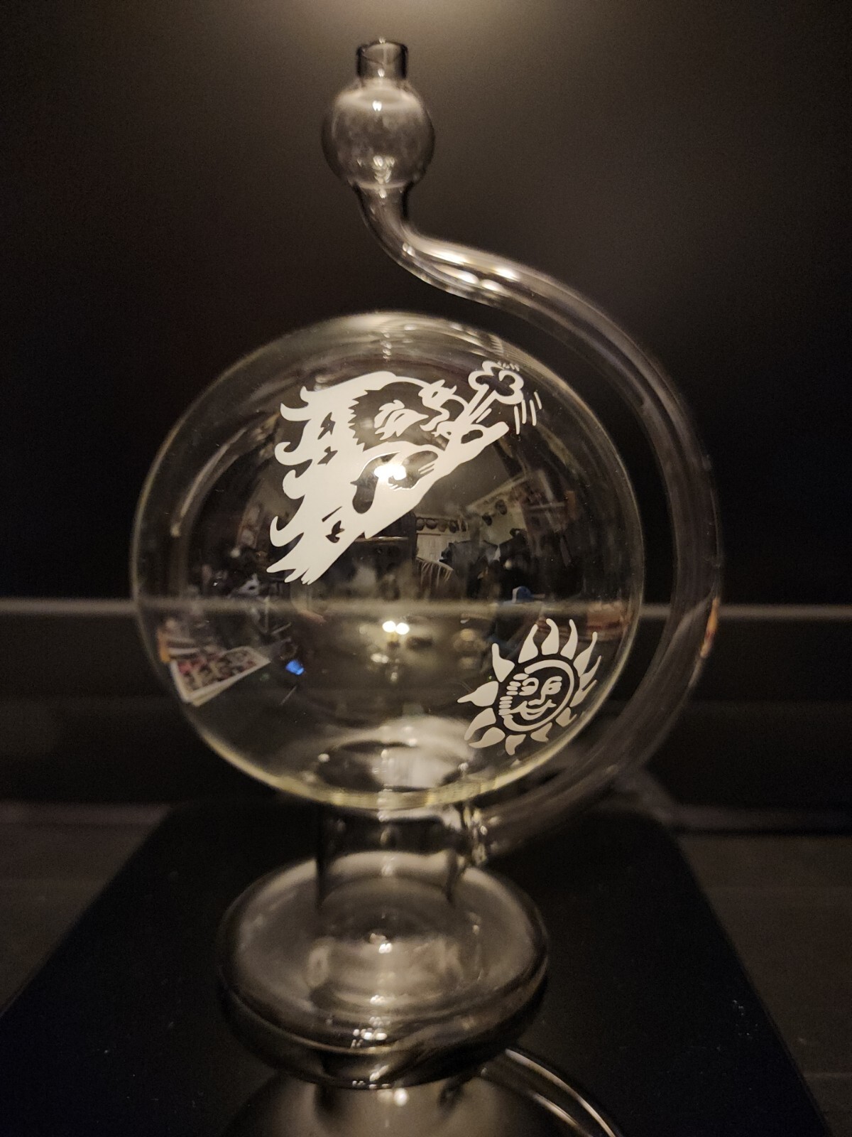 H-B DURAC GLASS WEATHER BALL BAROMETER 7.5” | eBay