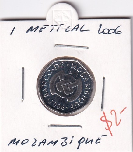 Mozambique 1 metical 2006 (P86) | eBay Australia