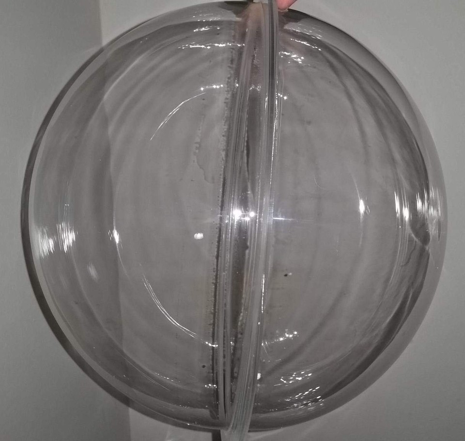 Supremetech Acrylic Dome/plastic Hemisphere - Clear - 12" Diameter, 3 ...