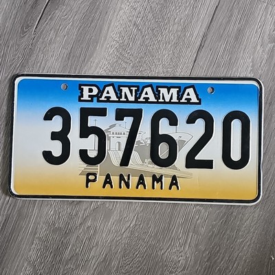 Panama License Plate # 357620 | eBay