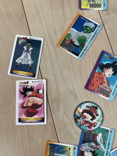 Dragon Ball Menko Card Set - Vintage - Used, with Wear | eBay