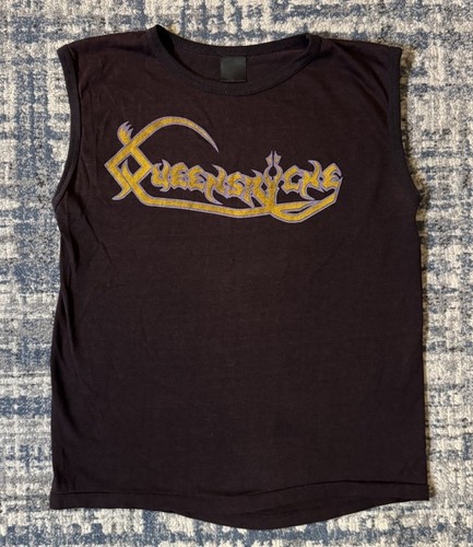 Vintage 1983 Queensryche Ryche Campaign Tour T Shirt M Metal Band Fates ...