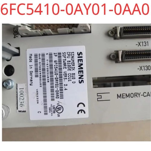 Second-hand test OK 6FC5410-0AY01-0AA0 SINUMERIK 810 CCU1 module with ...