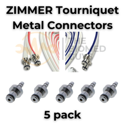 ZIMMER ATS Tourniquet, Metal Hose Connector (5pk) (PN 62800028790) | eBay