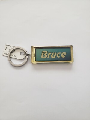 BLINKING SOLAR NAME KEYCHAIN | eBay