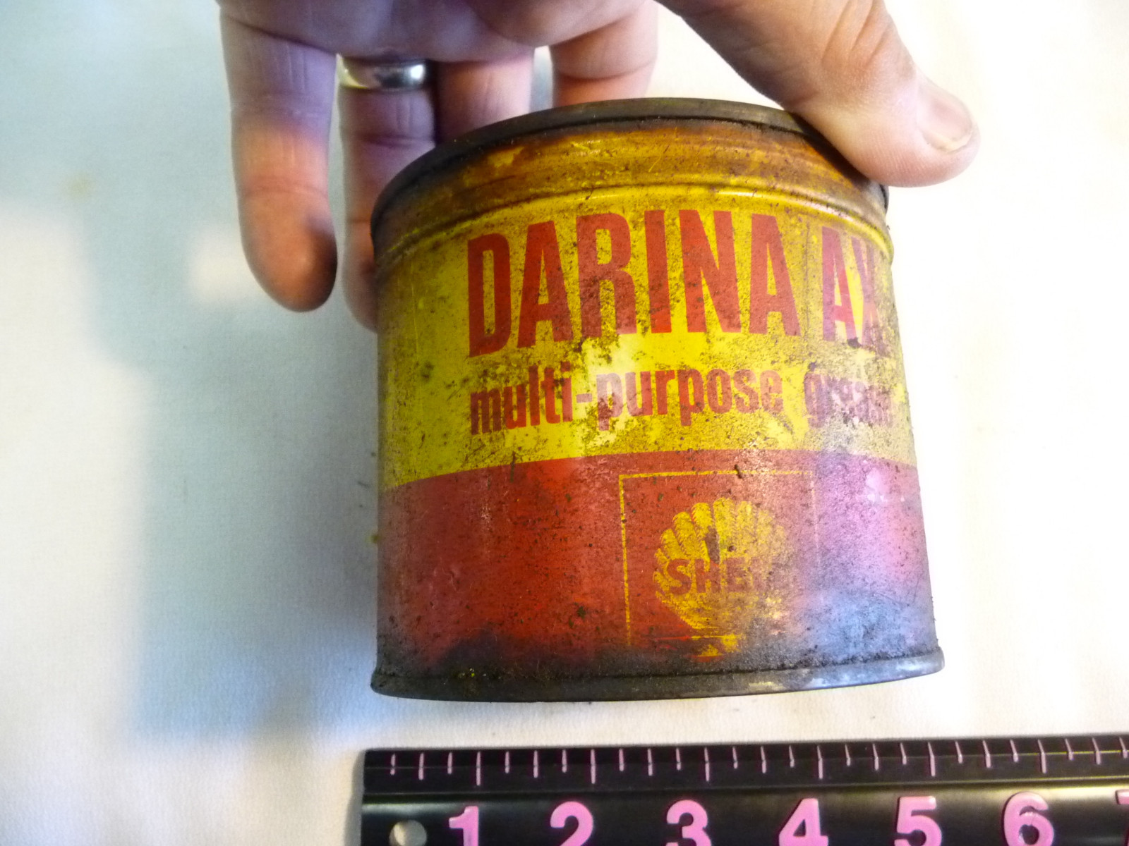 Old Shell Darina AX Multi Purpose Grease Full Unopened Can-- Gas ...