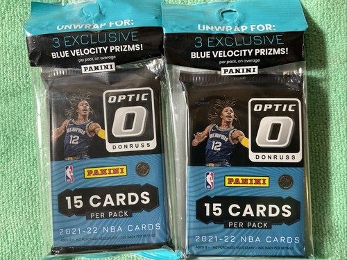 2021-22 PANINI OPTIC BASKETBALL. 2 OPTIC FAT PACKS FACTORY SEALED | eBay
