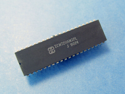 ICM7211AMIPL 4-Digit LCD Display Driver; HARRIS ICM7211 IC; DIP-40 ...