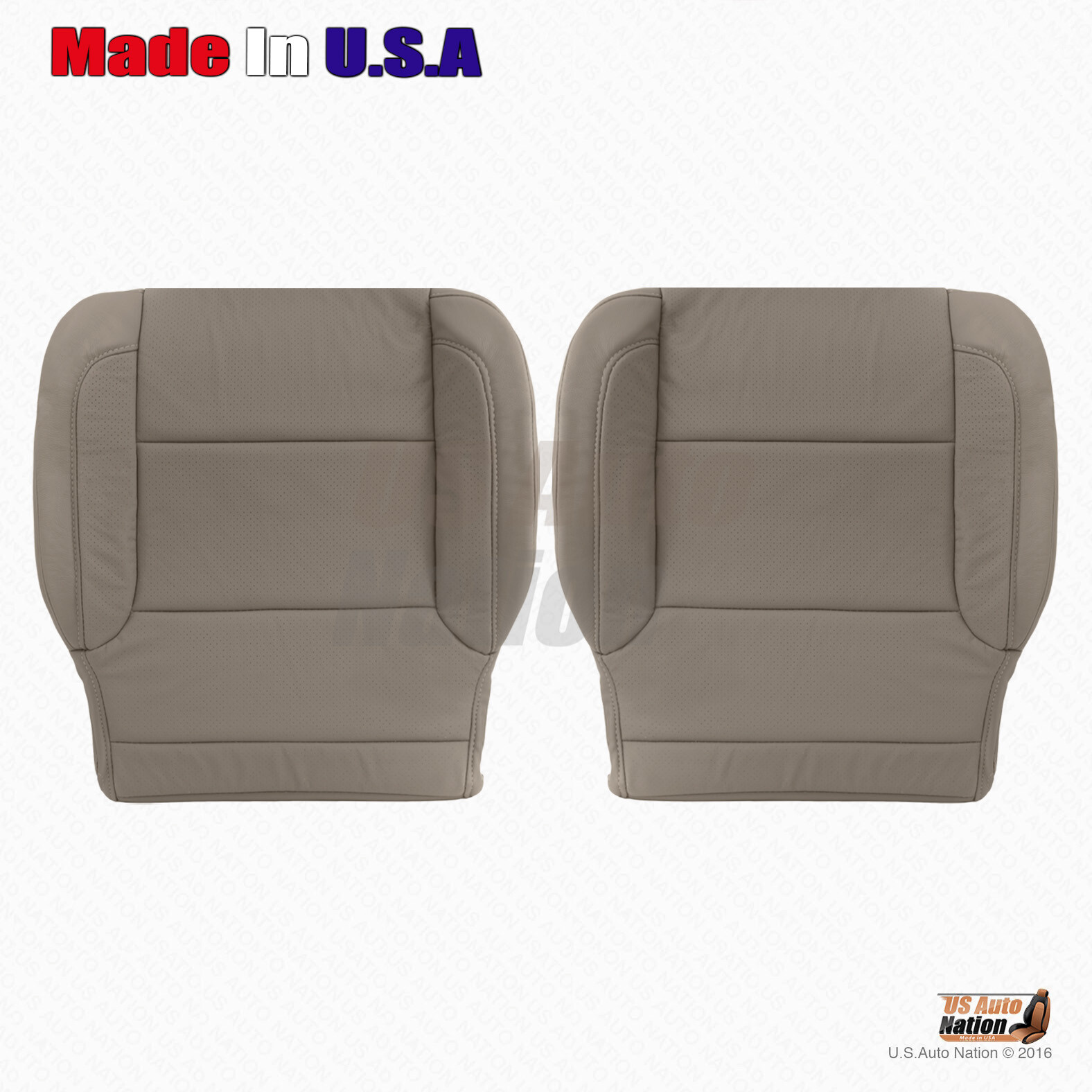 2015 - 2019 Chevy Suburban Driver Passenger Bottoms Tan Perforated ...