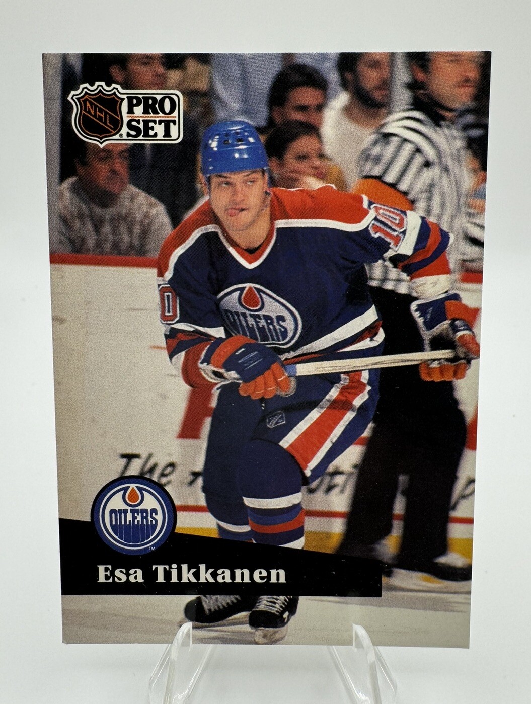 1991 Pro Set Hockey #71 Esa Tikkanen Edmonton Oilers | eBay