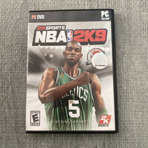 NBA 2K9 2K Sports PC Video Game Kevin Garnett CIB w Manual Complete ...