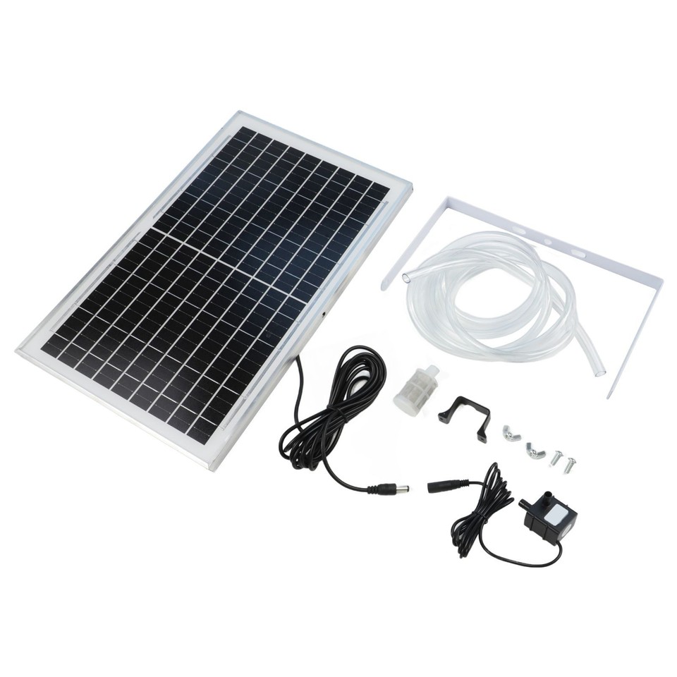 Pompa acqua ad energia solare 240L/H con pannello 10W e kit di ...