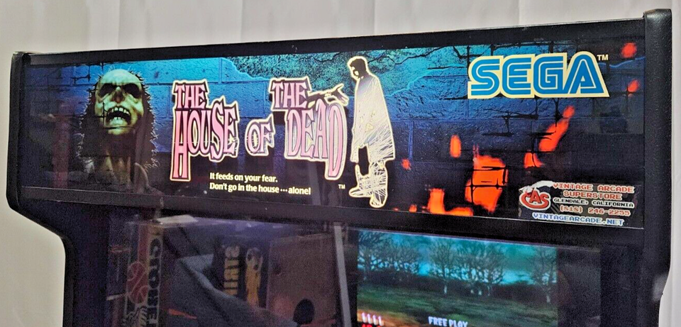 THE HOUSE OF THE DEAD Arcade Machine - Sega 1998 - 3669 | eBay