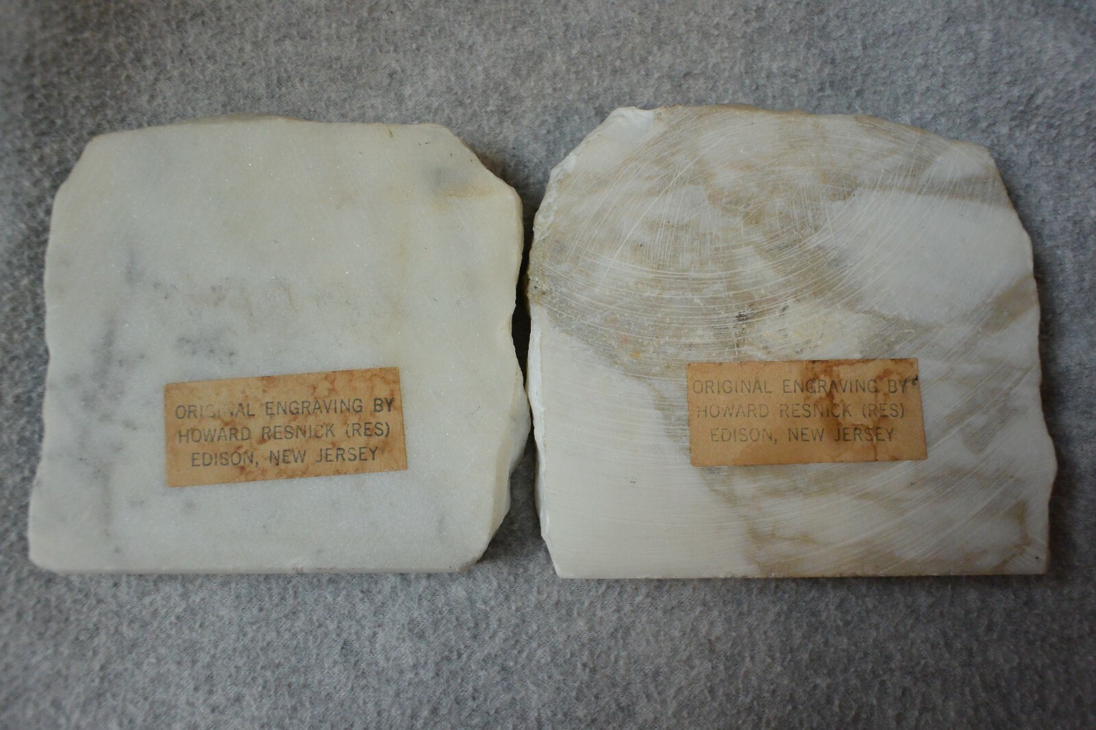 Howard Resnick Original Marble Engravings | eBay