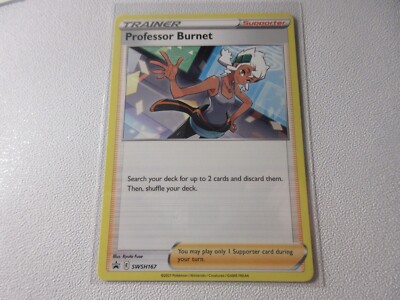 Professor Burnet Promo SWSH167 Pokemon Card NM | eBay