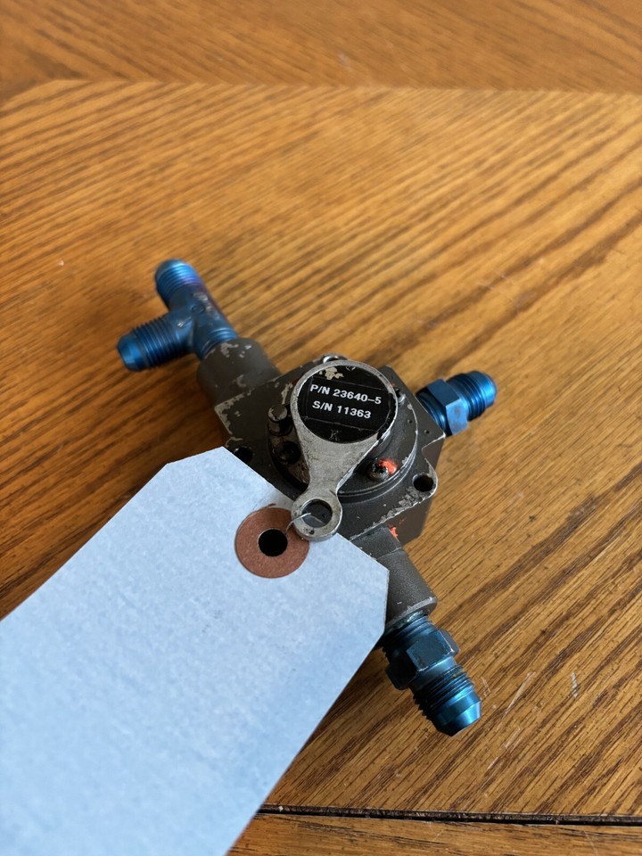 Piper Seneca 3-way Fuel Valve Assembly P/N 23640-5 | eBay