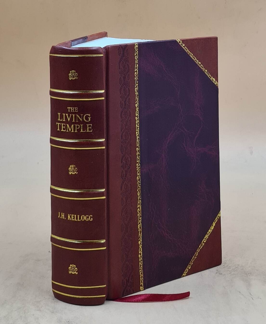 The Living Temple / By J. H. Kellogg. 1903 By Kellogg, John Harvey, Leatherbound | eBay