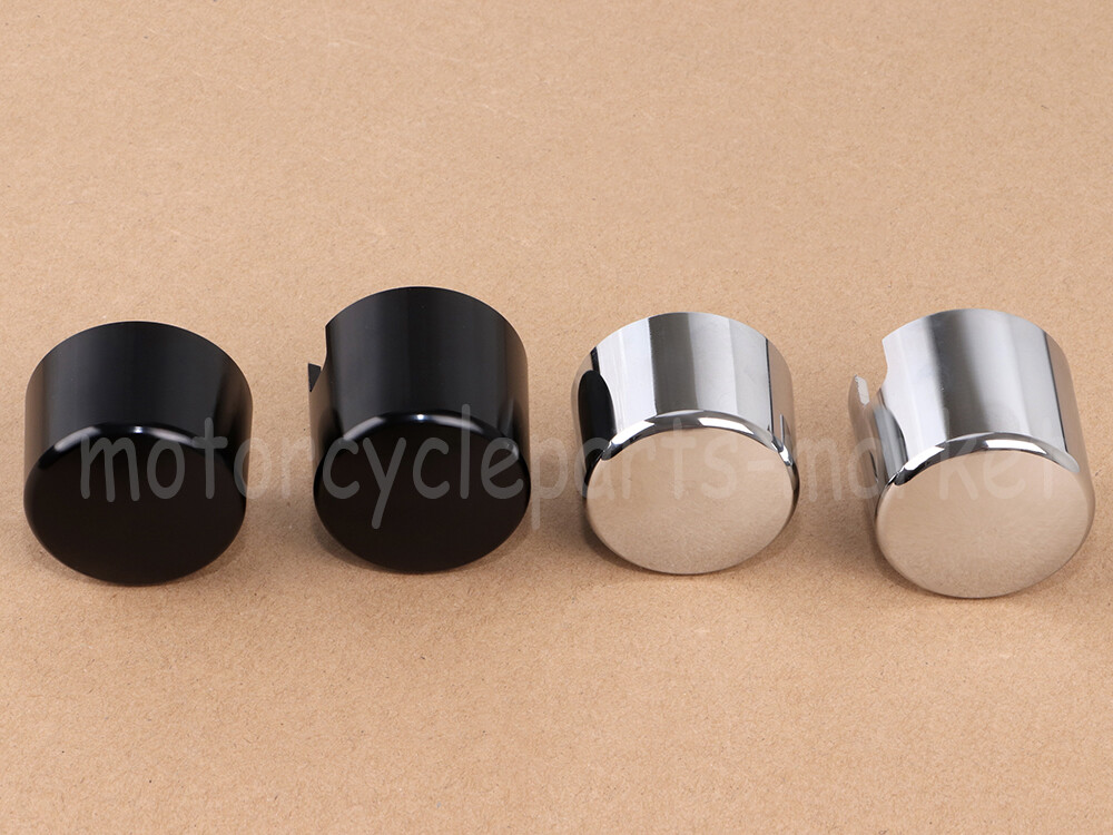 Rear Axle Cap Nut Covers Fit for Harley-Davidson FLSTN Softail Deluxe ...