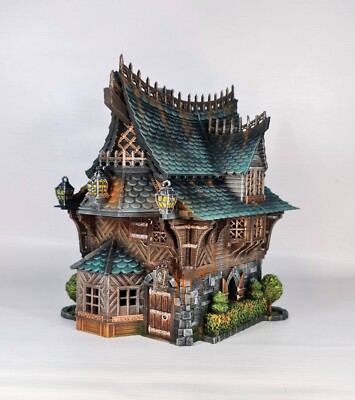 3d Printed Table Top Terrain Fantasy Vendor House DnD RPG Wargame ...