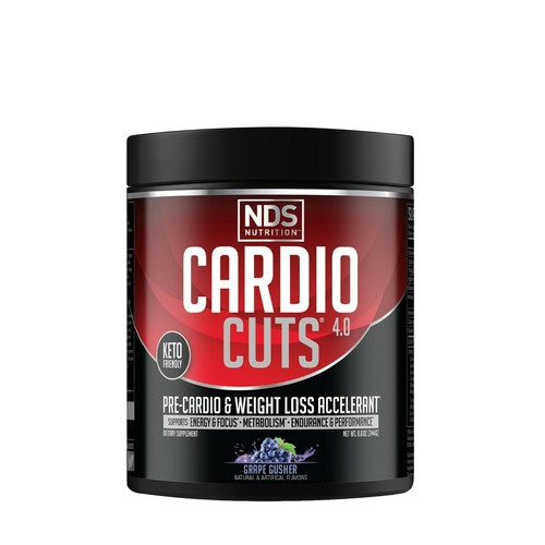 NDS Cardio Cuts Weight Loss Accelerator Pre-Workout Fat Burner NEW ...