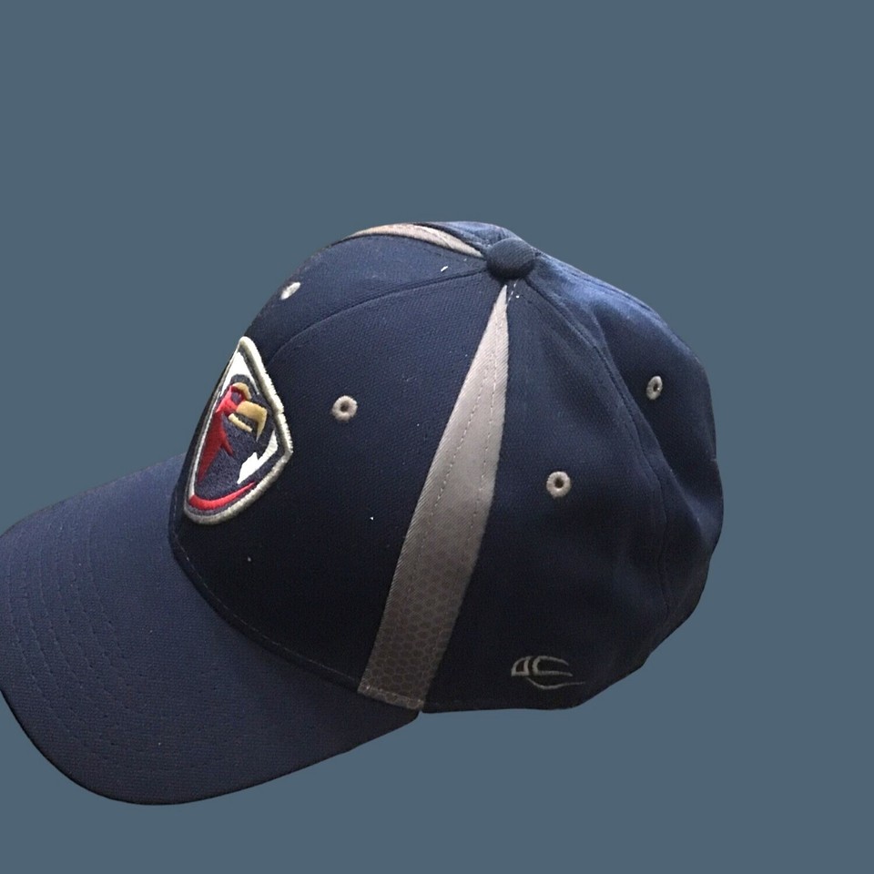 NAVY JETHAWKS TEAM LOGO MENS FLEXFIT M/L HAT | eBay