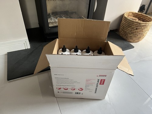 D4 GLUE /12 bottles full box Egger D4 PU Joint and Joist Floor Adhesive ...