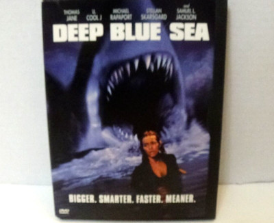 Deep Blue Sea DVD (original 1999 snapper-case release) 85391724223| eBay