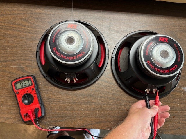 MTX Old School Road Thunder Pro Series 10-in Subwoofers USA made! 6ohm ...