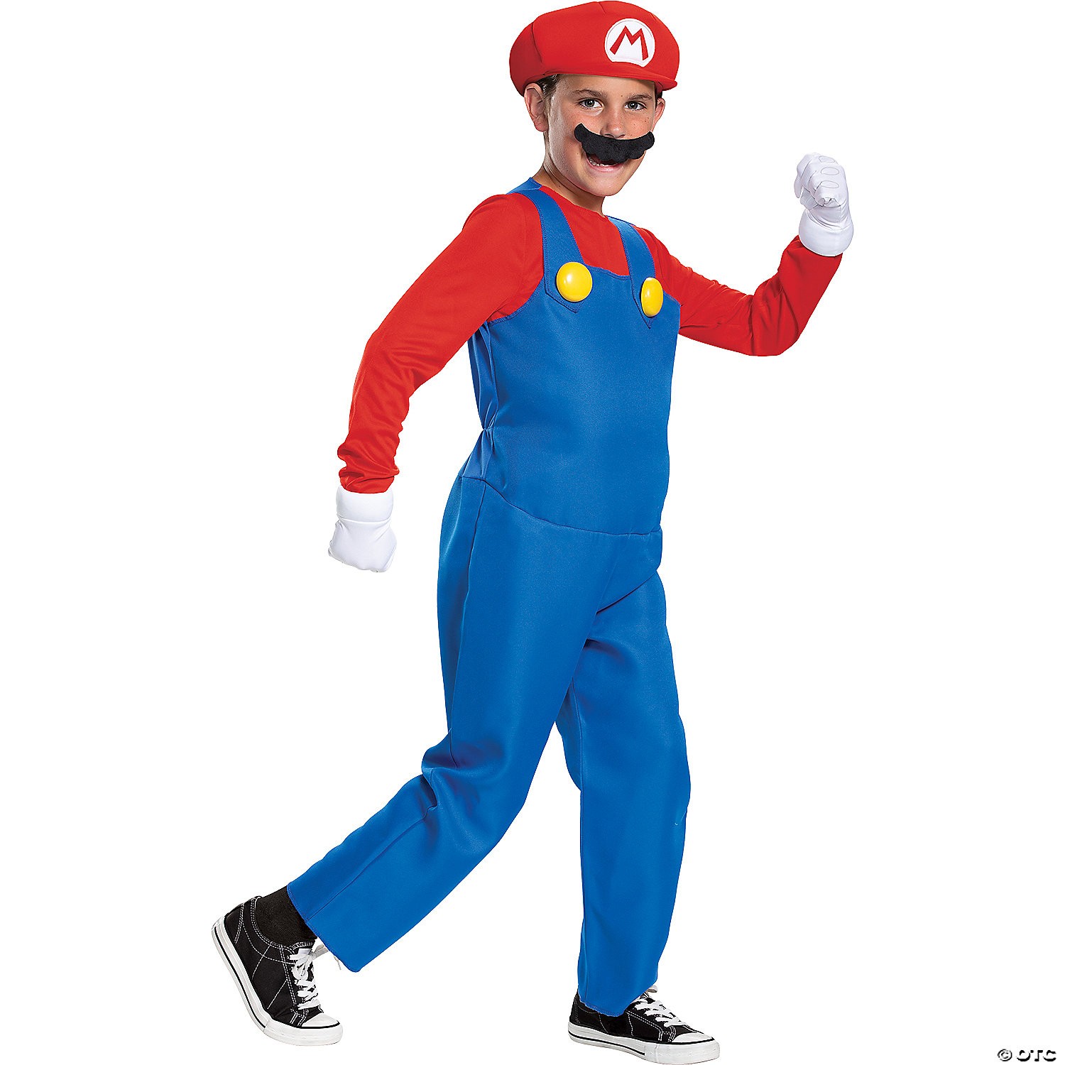 Nintendo Super Mario Costume for Kids, Deluxe Officially Licensed Super ...