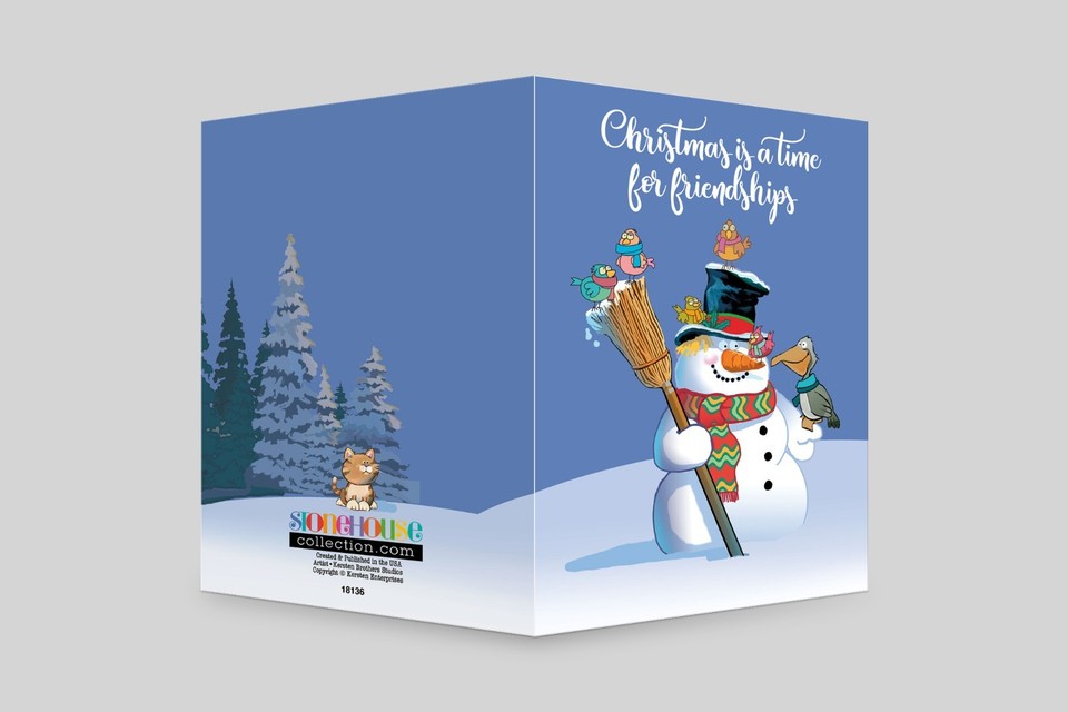 Christmas Tree Variety Pack, Boxed Holiday Greeting Cards (12 Cards, 6 ...