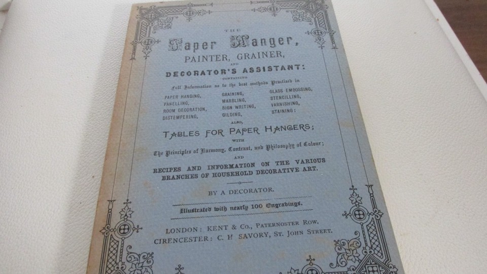 THE PAPER HANGER PAINTER GRAINER AND DECORATORS ASSISTANT S | eBay ...
