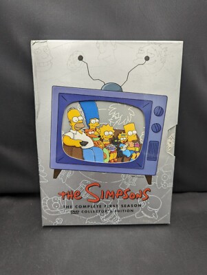 The Simpsons - The Complete First Season (DVD, 2001, 3-Disc set ...