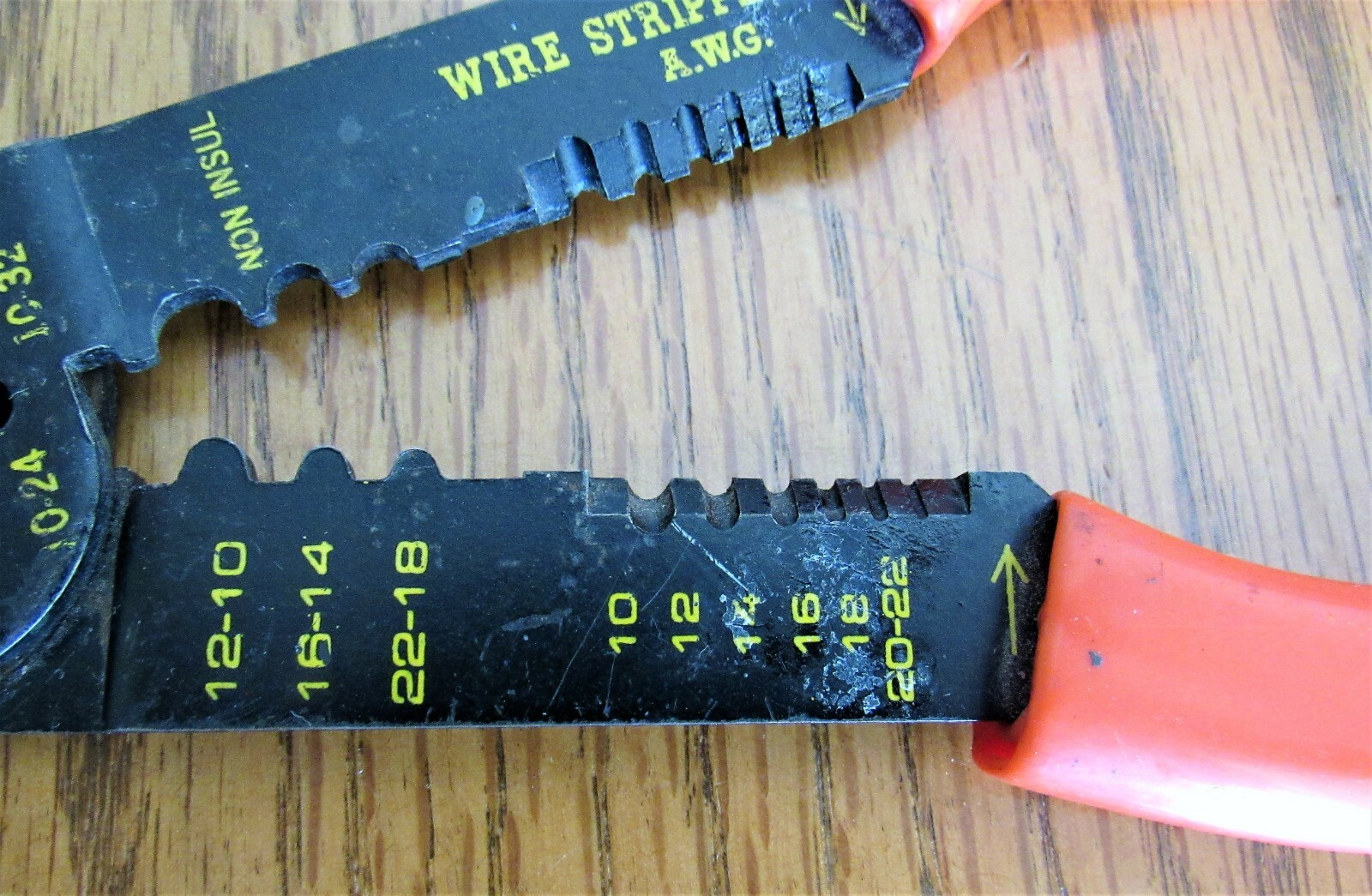 Vintage A.W.G. Wire Stripper/ Wire Cutter Length 9” | eBay