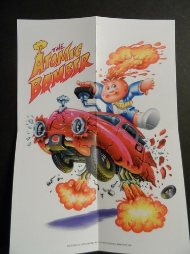 Garbage Pail Kids Krashers 5x7 Poster Adam Bomb Atomic Bomber Blasted ...
