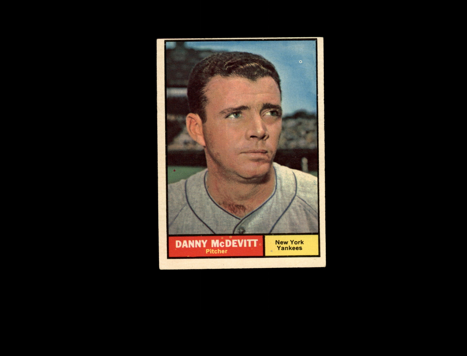 1961 Topps 349 Danny McDevitt VG-EX #D997469 | eBay