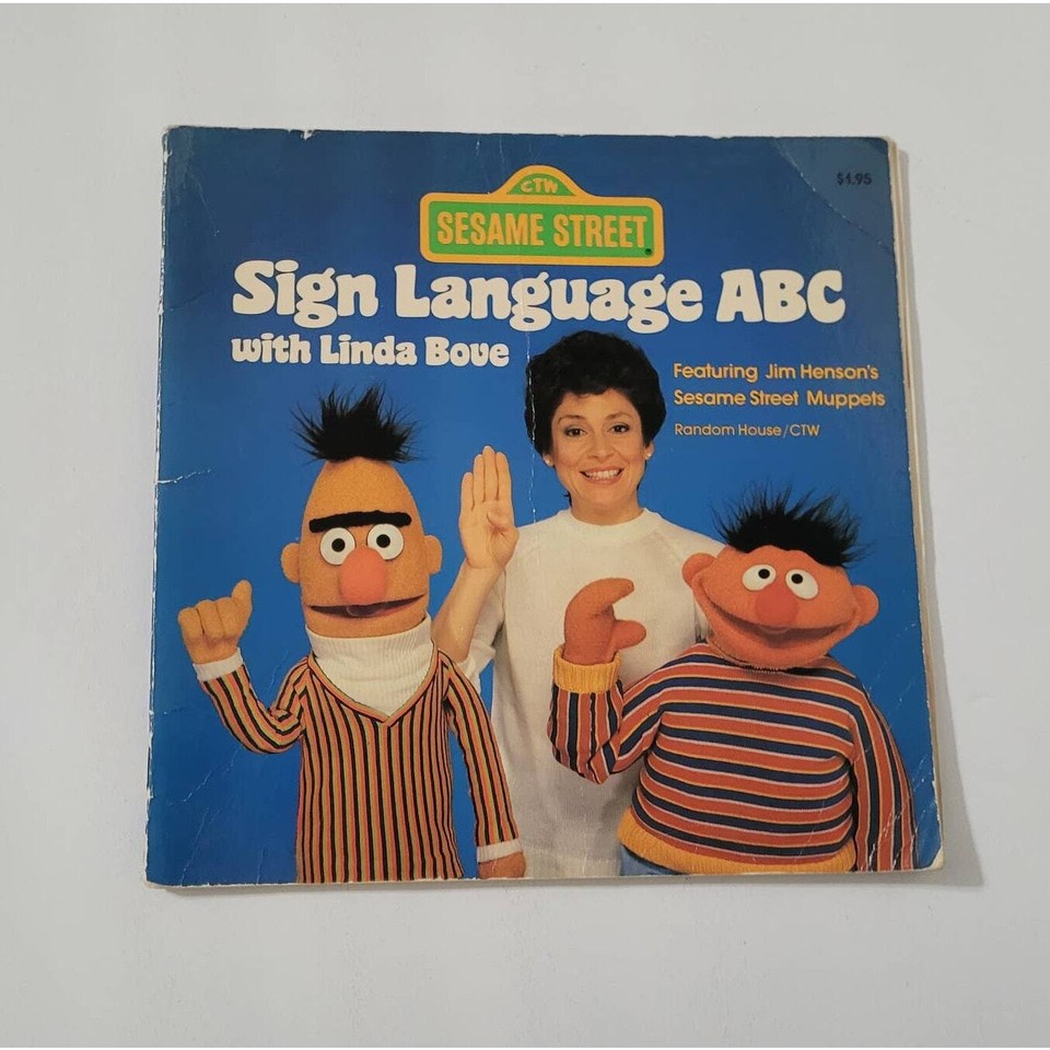 Sesame Street Sign Language ABC with Linda Bove paperback, 0394875168 ...