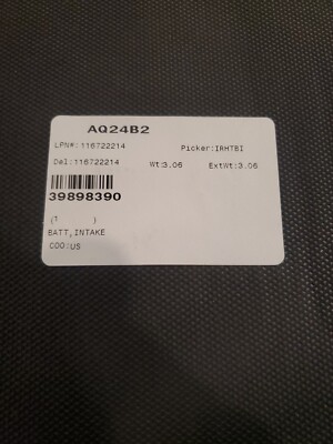 Intake Filter AQ24 2 116722214 30" X 16" X 3" | eBay