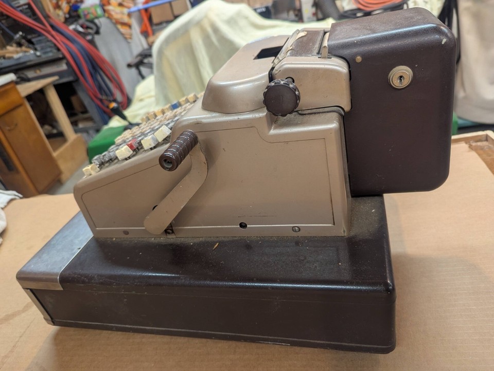 Vintage R.C. Allen Systematic Cash Register Adding Business Machine ...