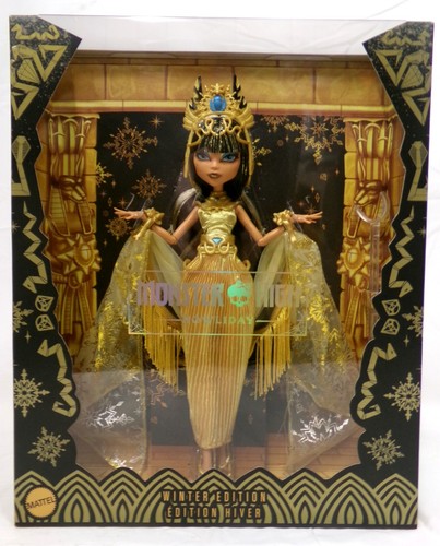 Mattel Monster High 2024 Winter Howliday Cleo De Nile 10.5" Doll New In ...
