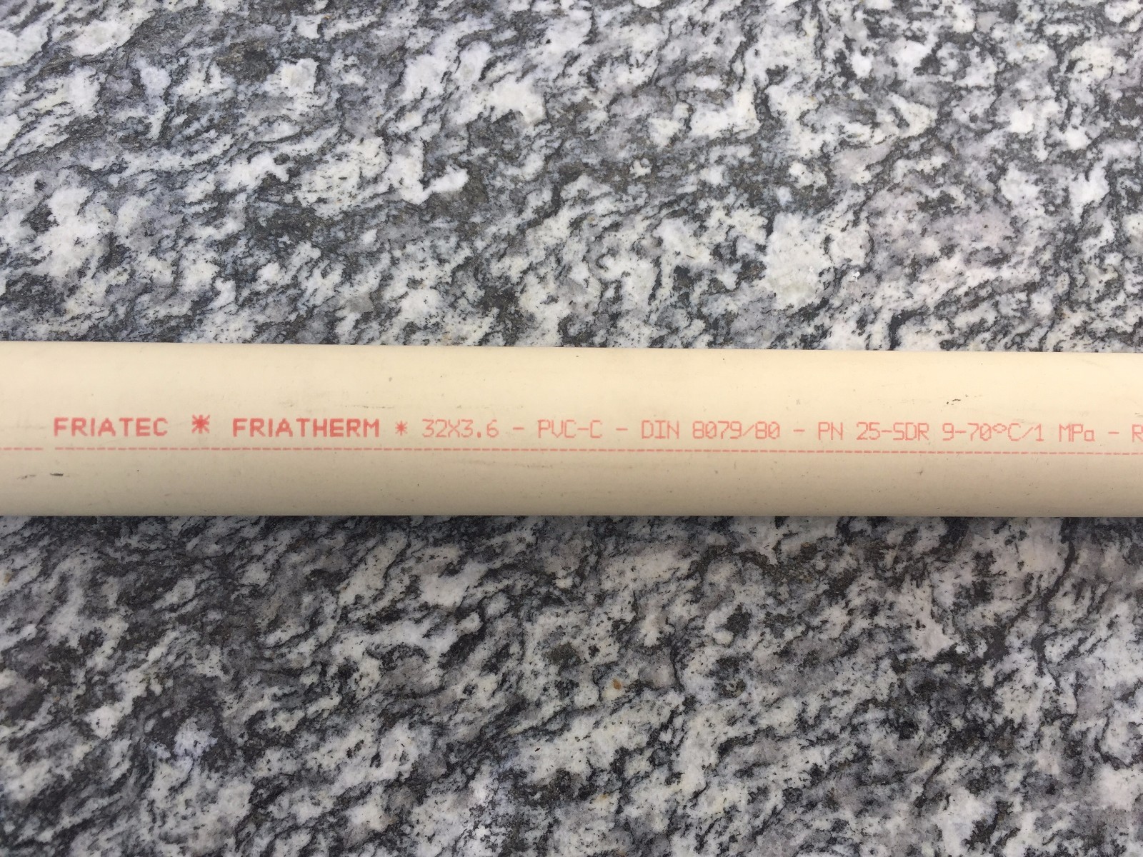 Friatherm Friatec Rohr starr LÄNGE:200mm=0,2m verschiedene Größen 16 ...