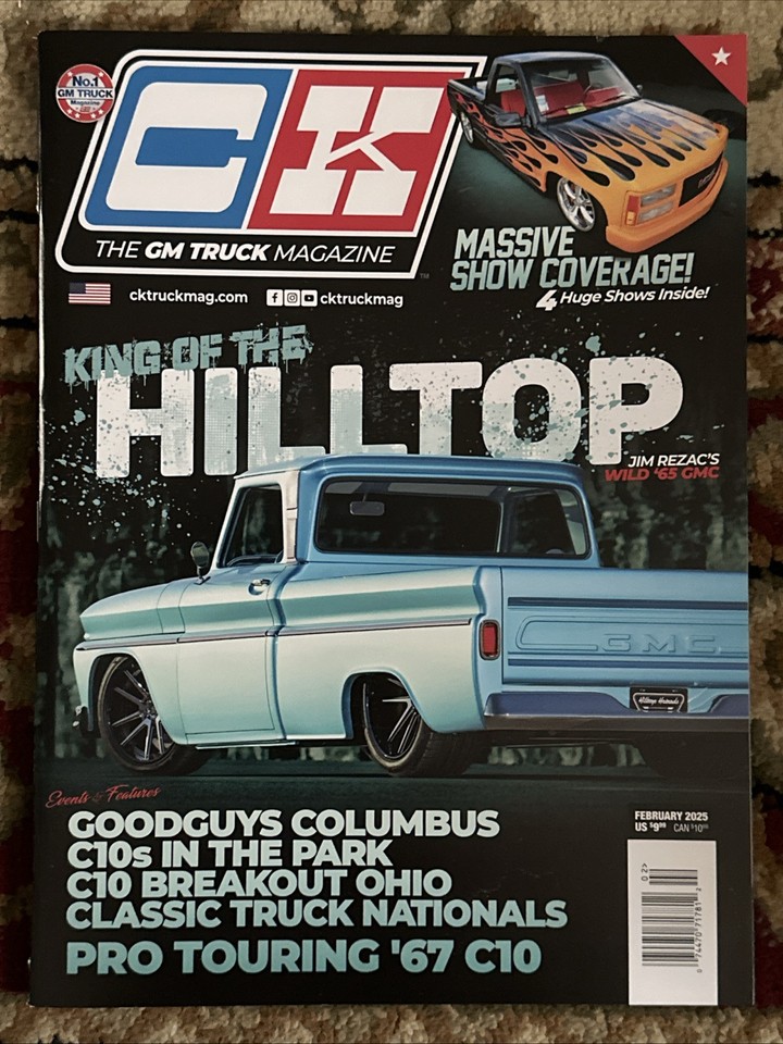 CK TRUCK MAGAZINE FEBRUARY 2025 KING OF THE HILLTOP | eBay