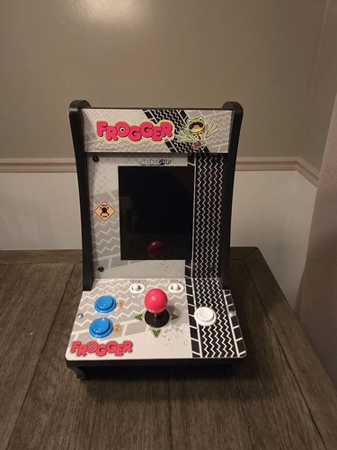 RARE Arcade 1 Up Frogger 40 Tabletop Counter-Cade Arcade Machine w ...