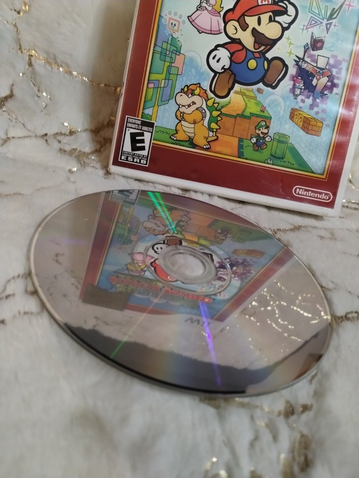 Super Paper Mario Nintendo Selects Edition (Nintendo Wii) Tested No ...