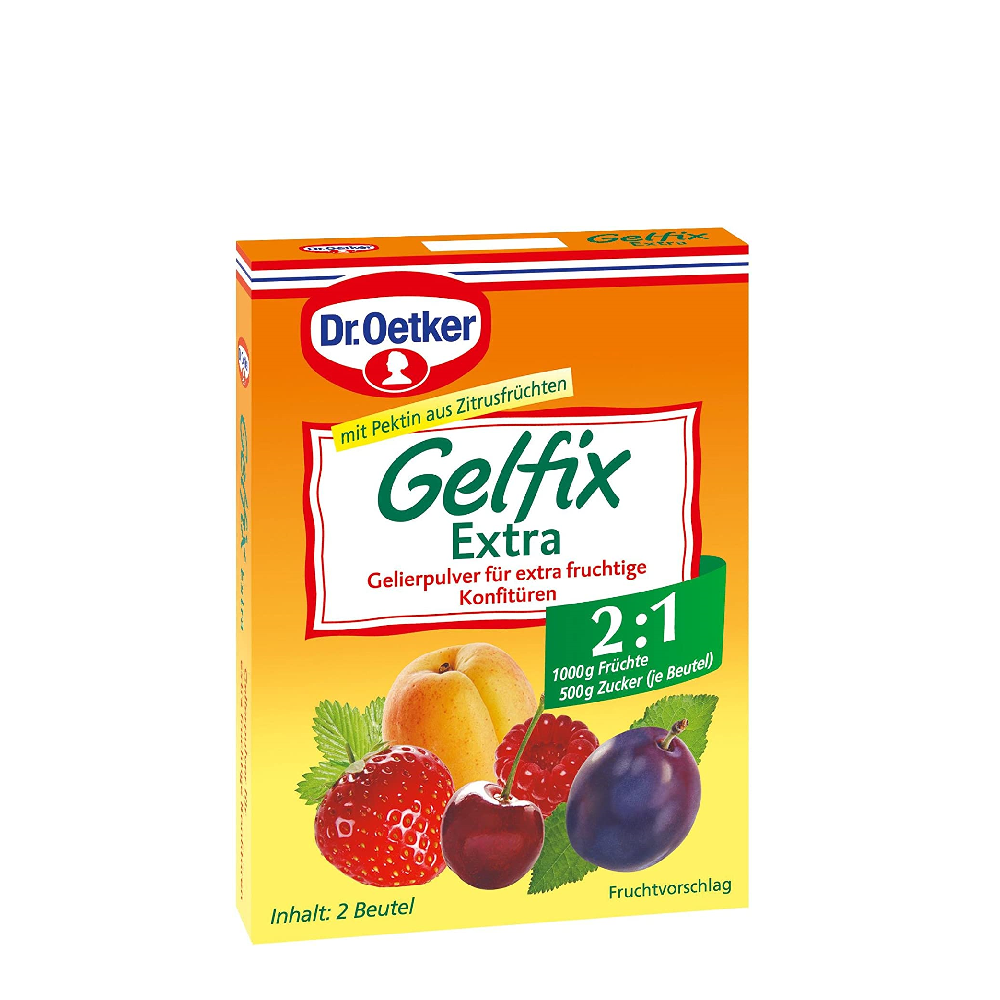 Dr Oetker Gelfix CLASSIC 1:1, SUPER 3:1, EXTRA 2:1 Pectin Mix for Jams ...